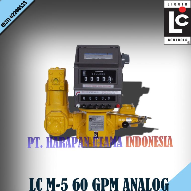 Jual Flow Meter Liquid Control (LC)Meter with Preset Counter, Register ...